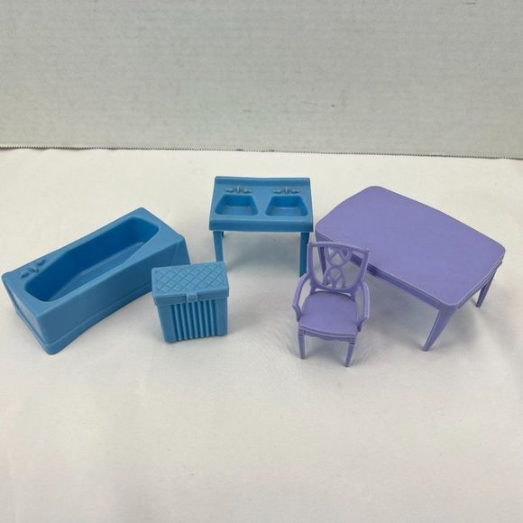 MPC | Toys | Vintage Lot Ofmpc Multiple Productsinc Dollhouse Furniture ...